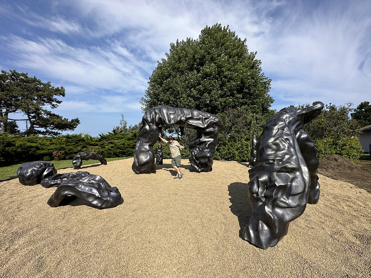 Creation of “Bronze Henge” Immersive Sculpture